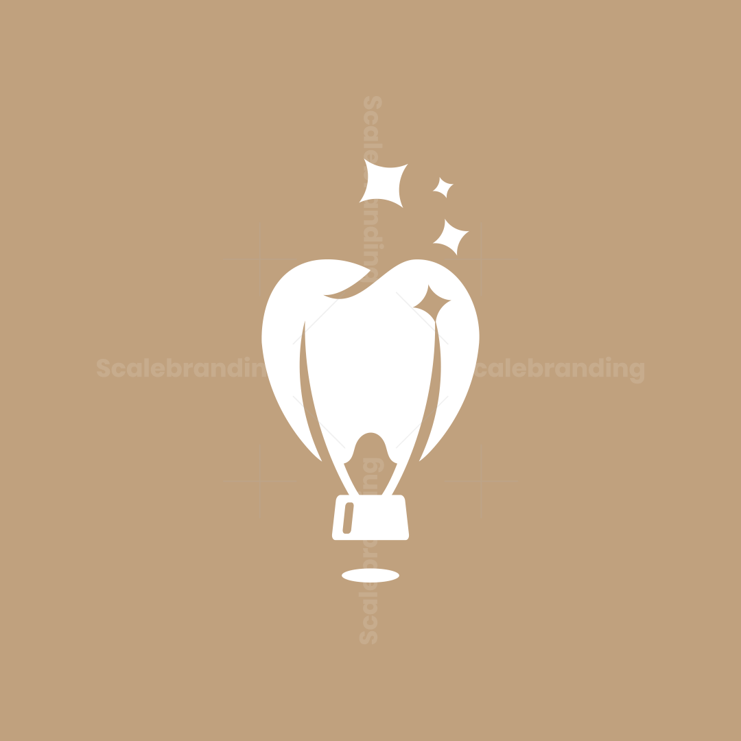 Dental Air Balloon simple combination logo | Scalebranding