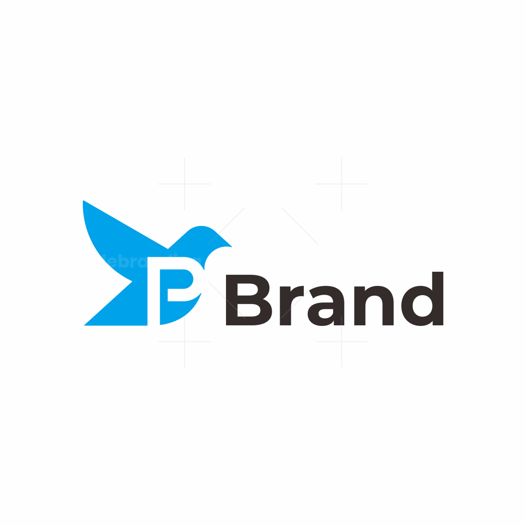 Letter P Bird Logo | Scalebranding