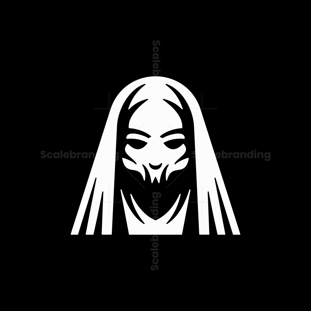 Haunting Banshee Face Logo Design | Scalebranding