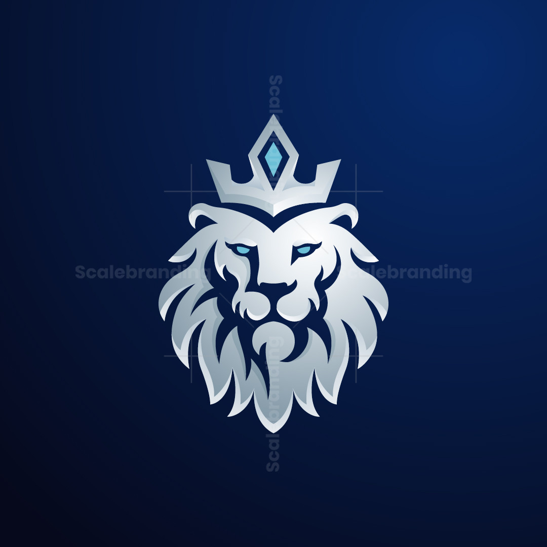 Lion Blue Logo