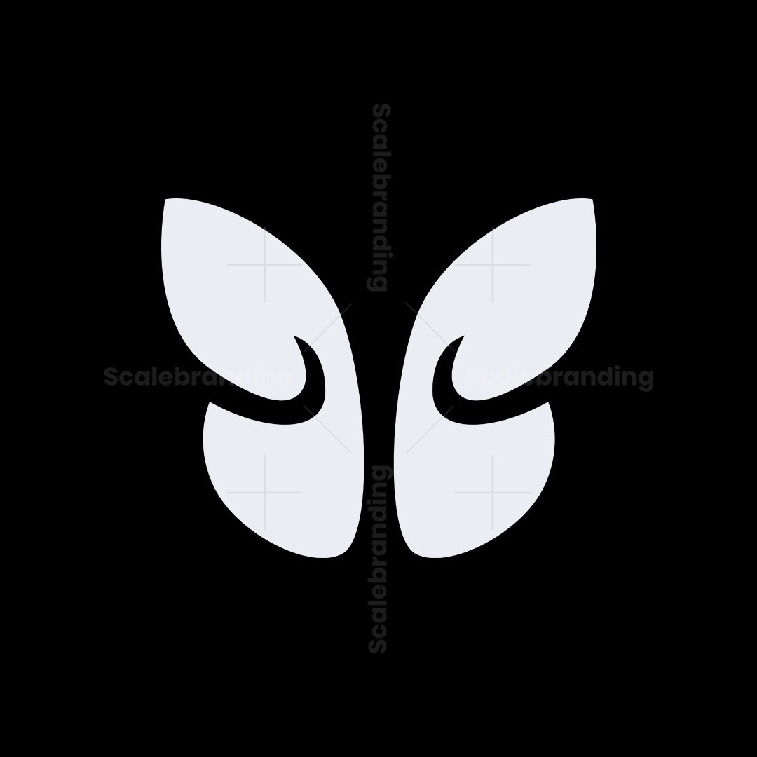 Butterfly Leaf Logomark | Scalebranding