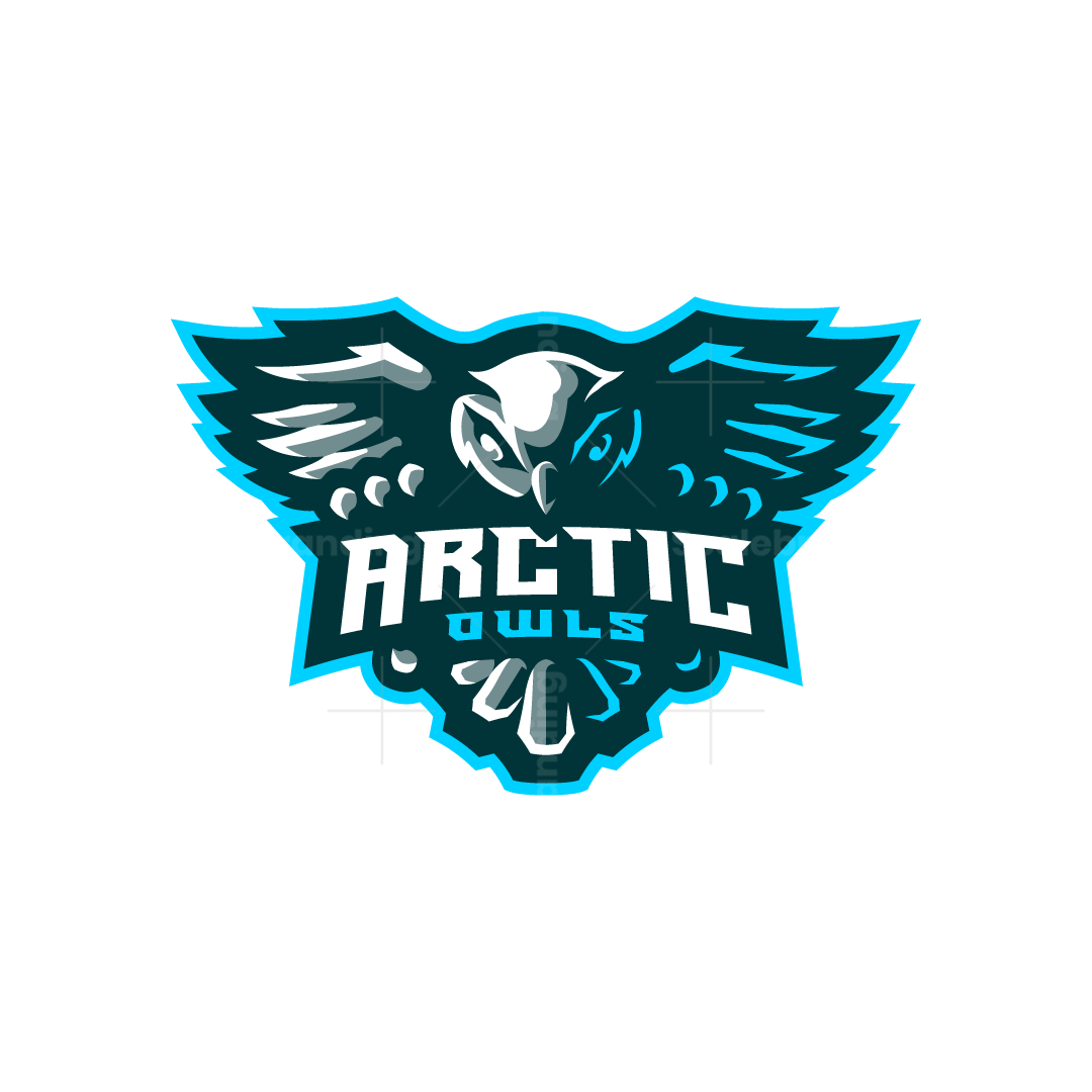 Arctic / Snowy Owl Esports Mascot Logo Design | Scalebranding