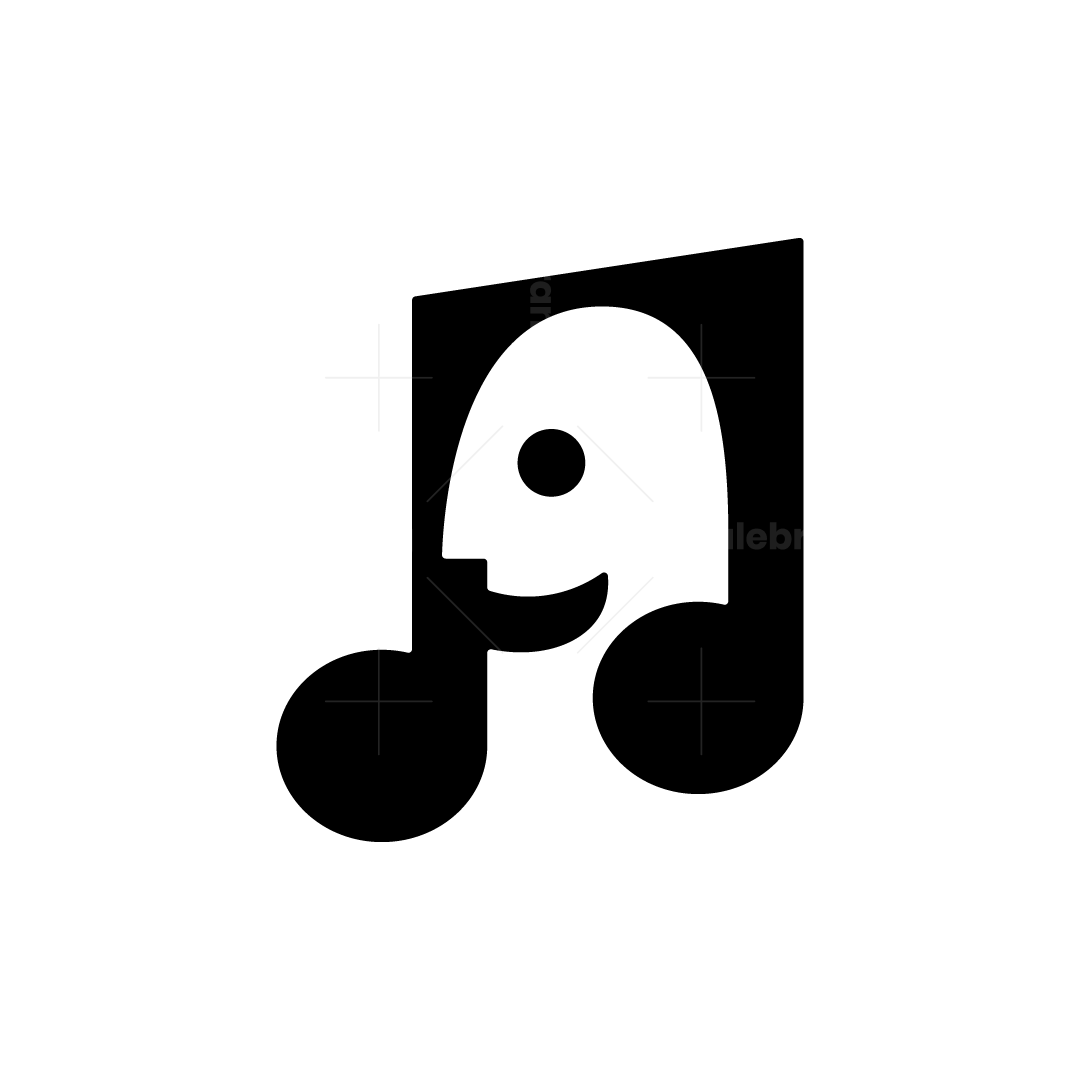 Elegant Music Note Person Logo | Scalebranding