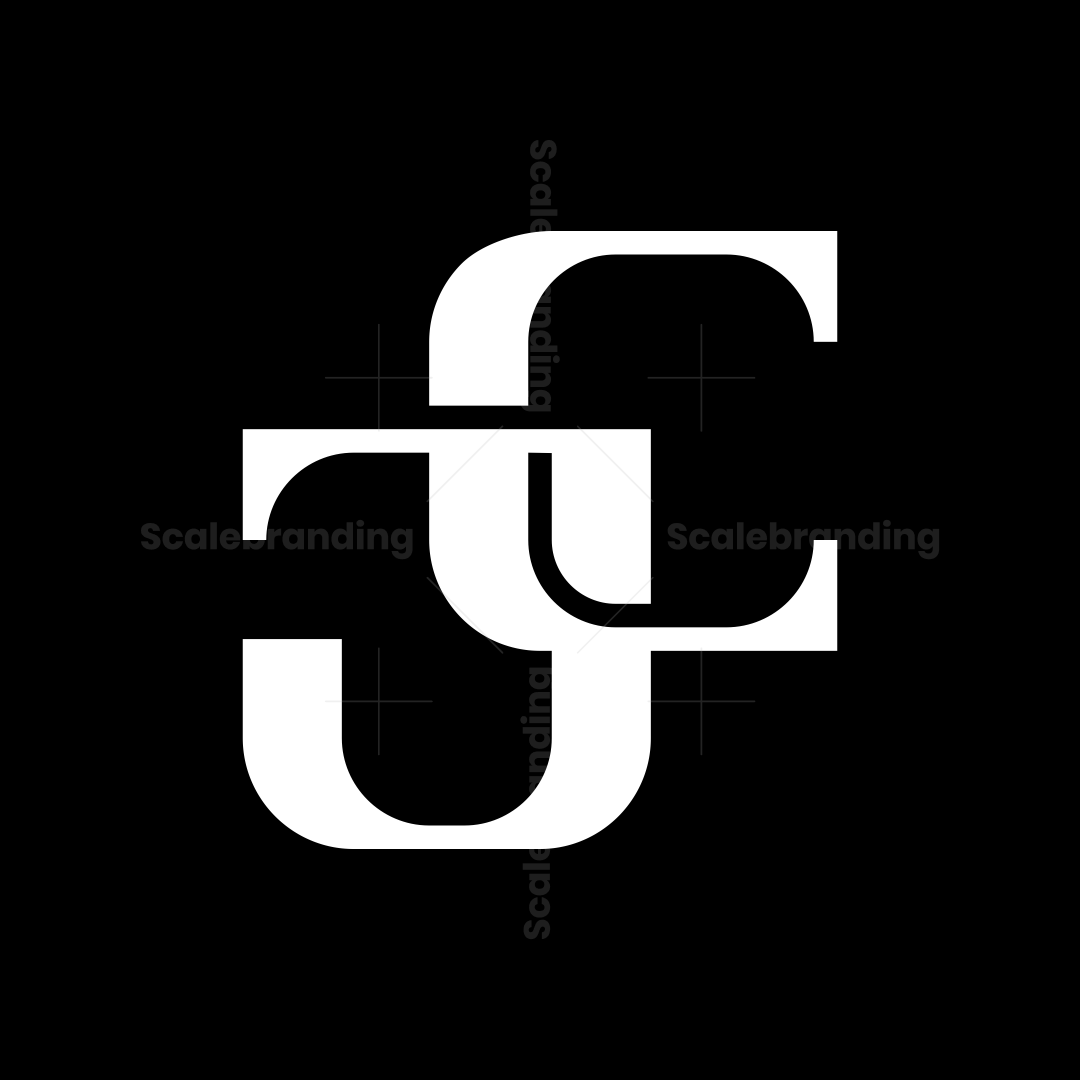 Iconic JC CJ Letter Logo | Scalebranding