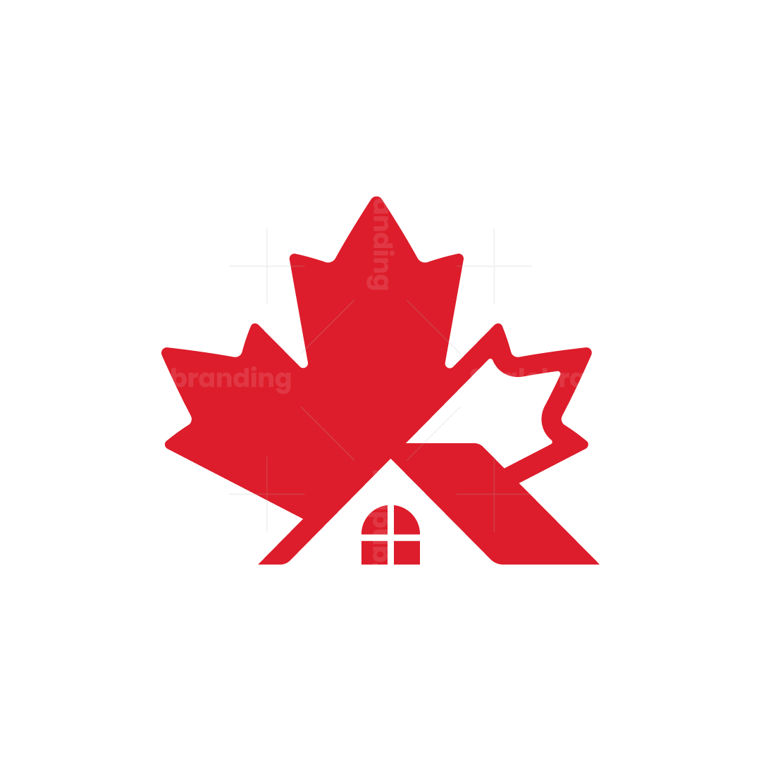 Harmony House with Maple Leaves logo | Scalebranding