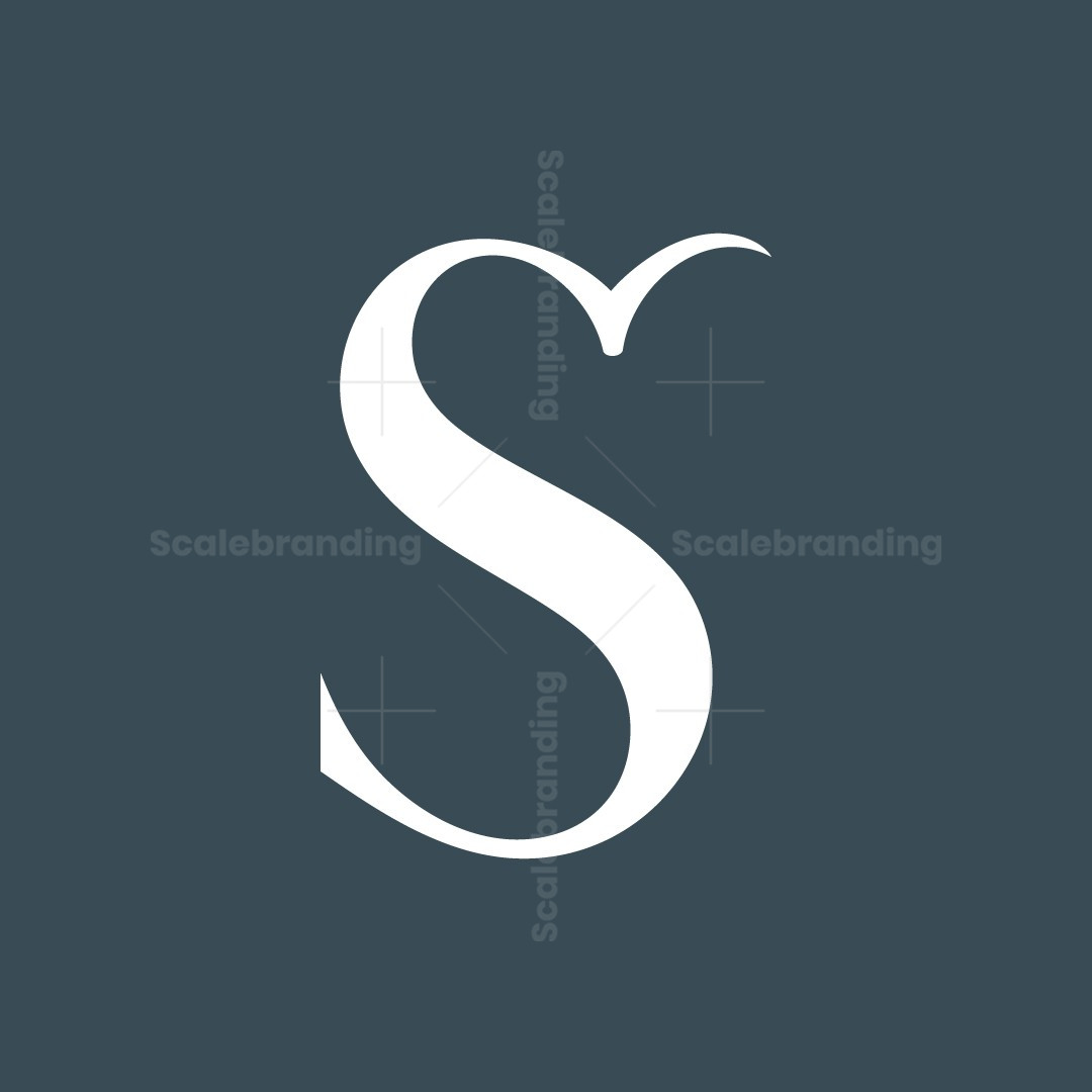 Letter S Flying Bird Logo | Scalebranding