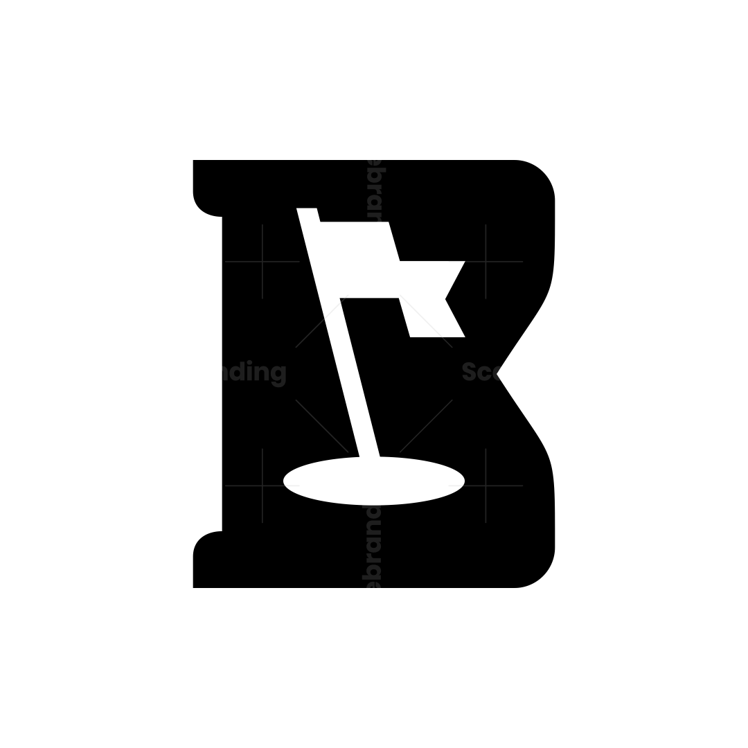 Coole Letter B Lettertypen