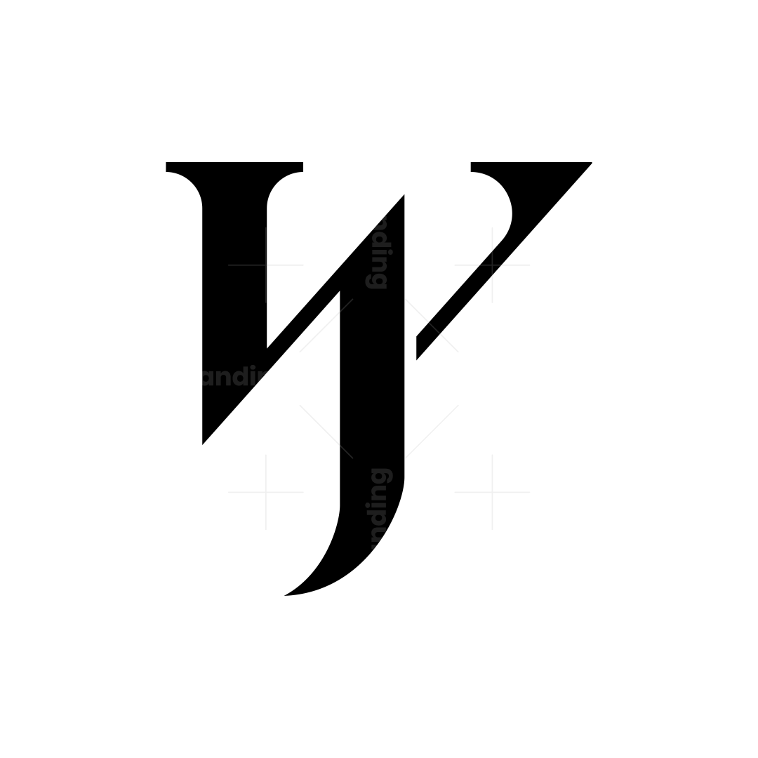 Elegant WJ JW Letter Logo | Scalebranding