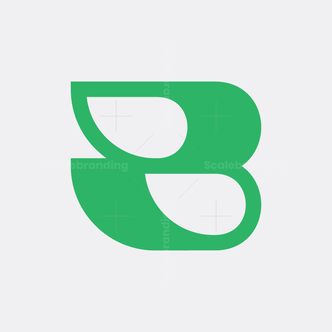 B Leaf Logo | Scalebranding