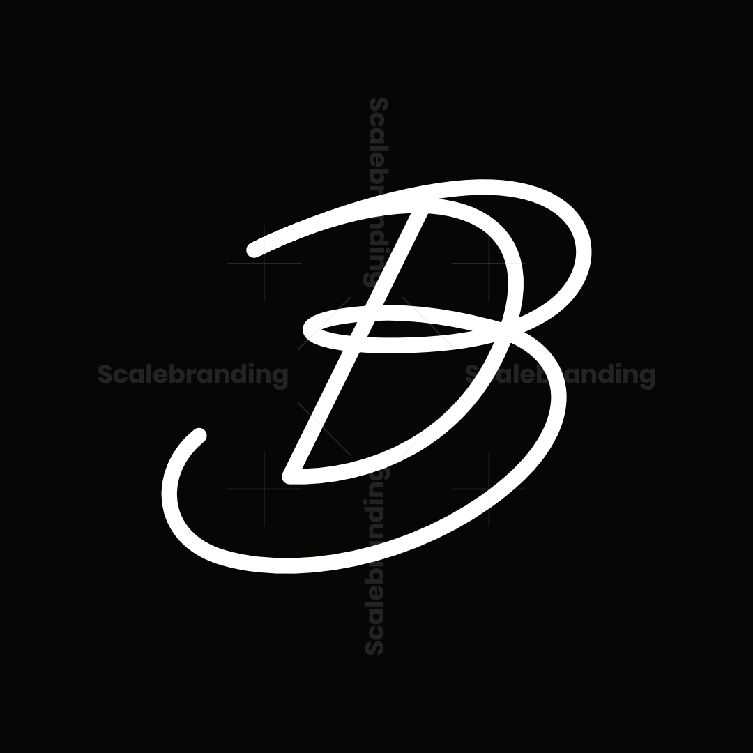 Letter DB or BD Signature Logo | Scalebranding