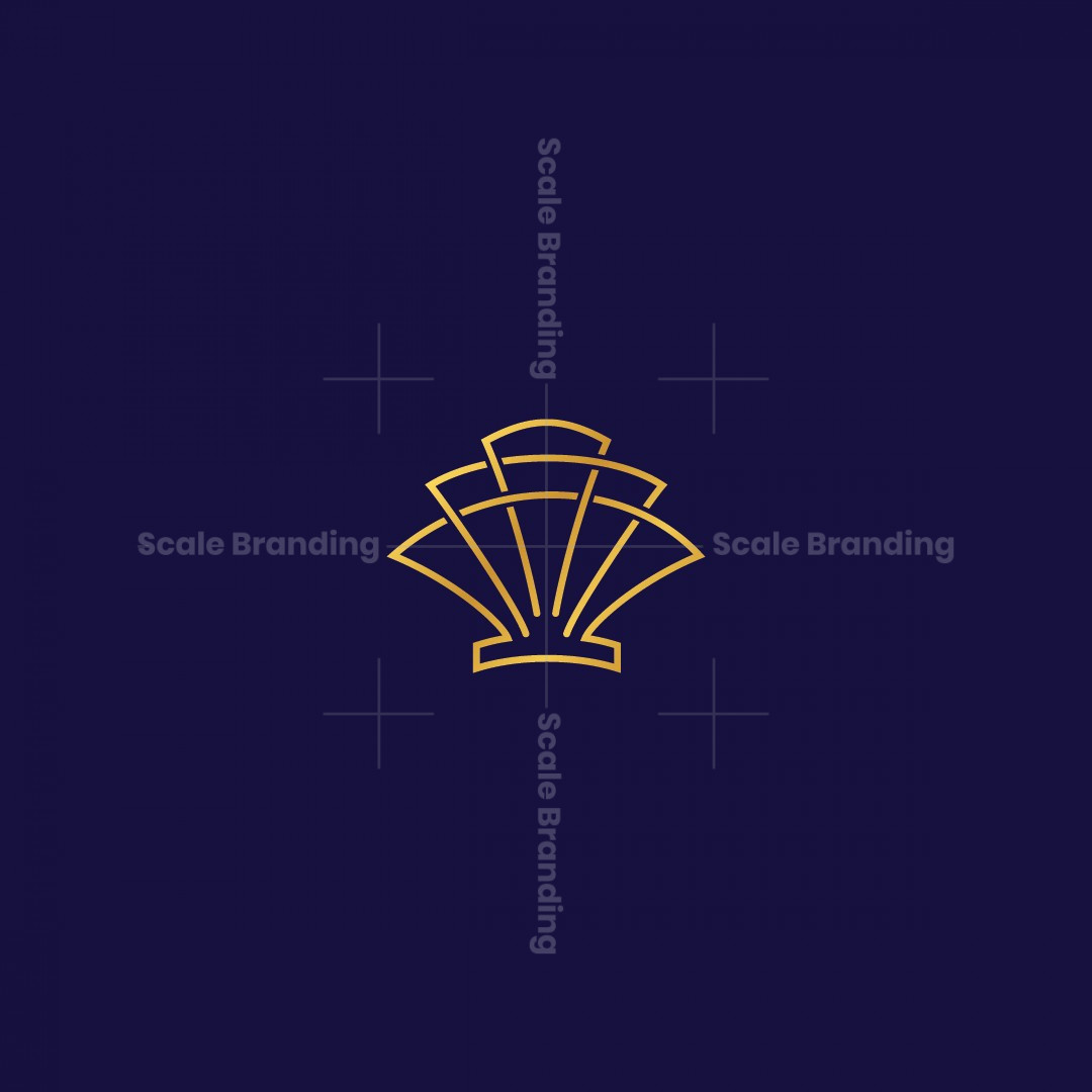 Modern Shell Symbol Logo | Scalebranding