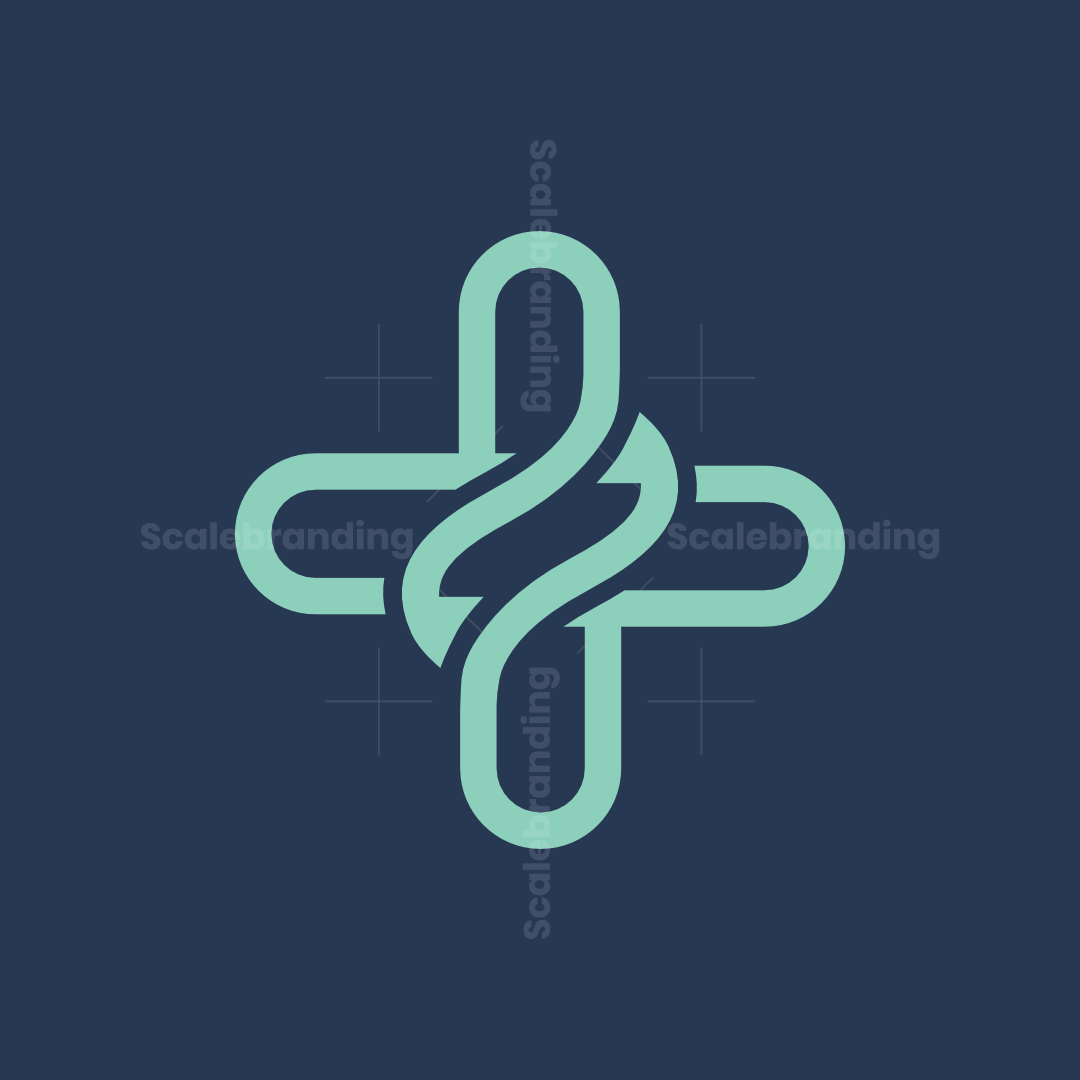 Nexus Medical Cross modern Logo | Scalebranding