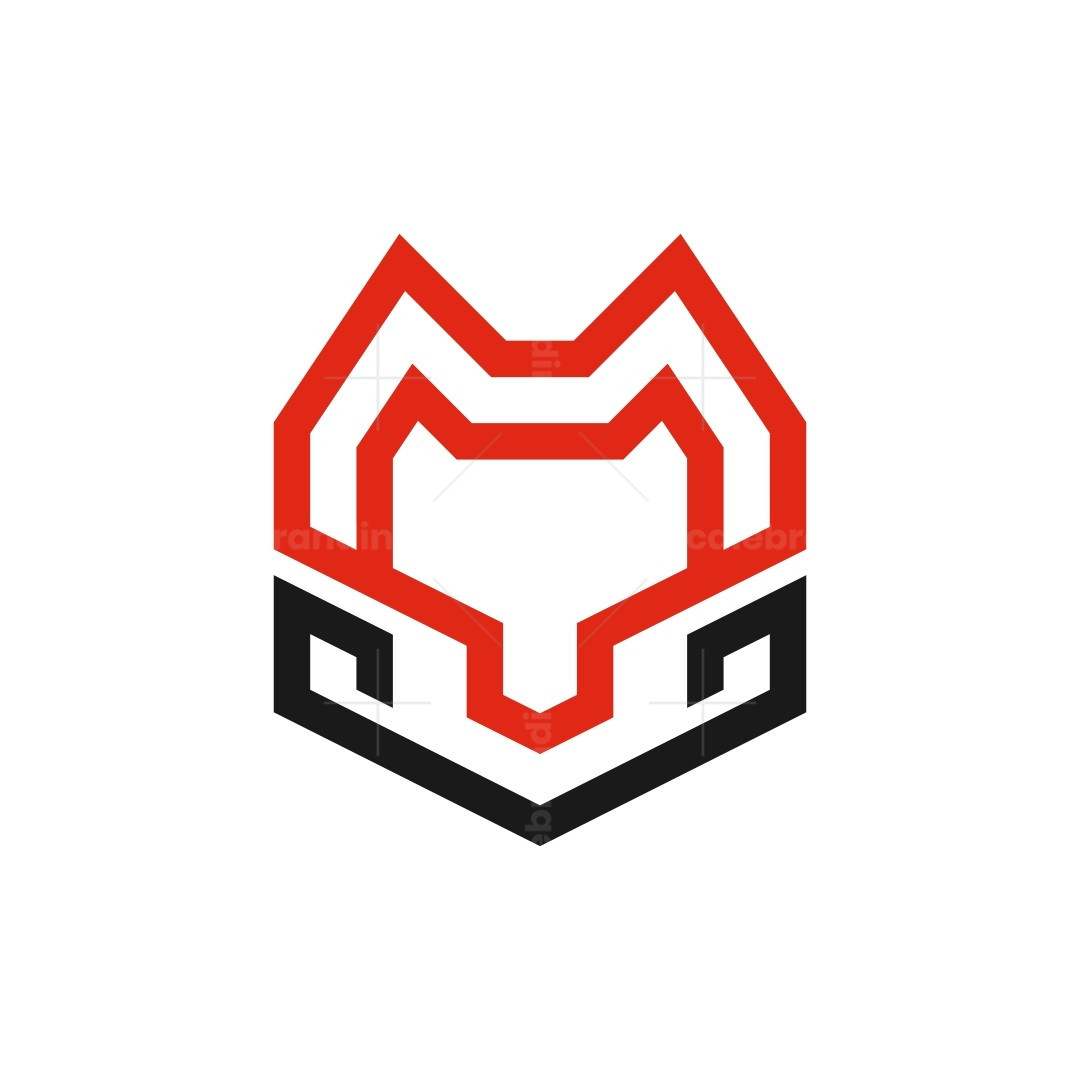 Dynamic Futuristic Fox Head Logo | Scalebranding