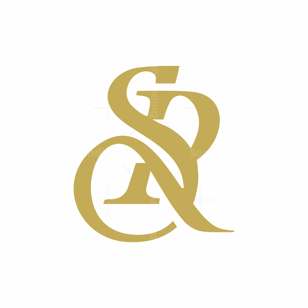 Letter S R or R S Monogram Elegant Logo | Scalebranding