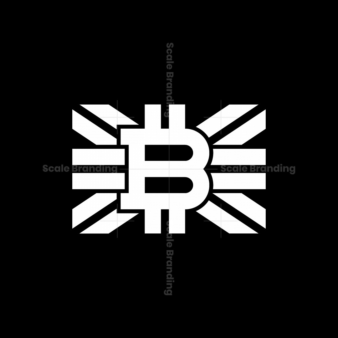 British Bitcoin Logo | Scalebranding