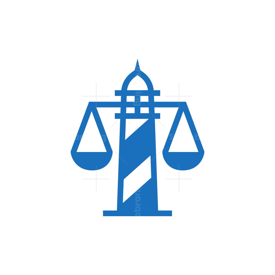 Lighthouse Legal Scale Logo | Scalebranding