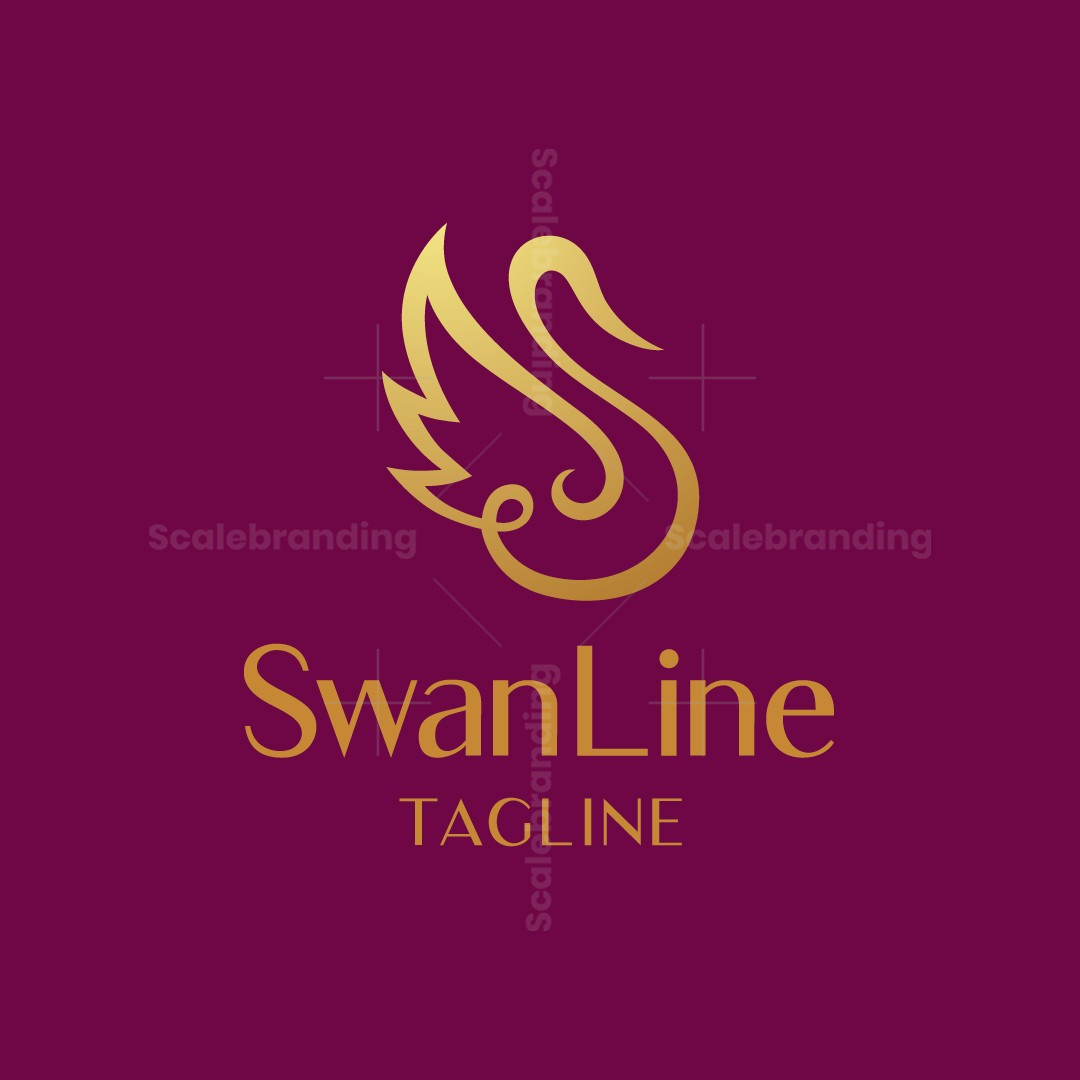Swan Line Fashion Beauty Logo | Scalebranding