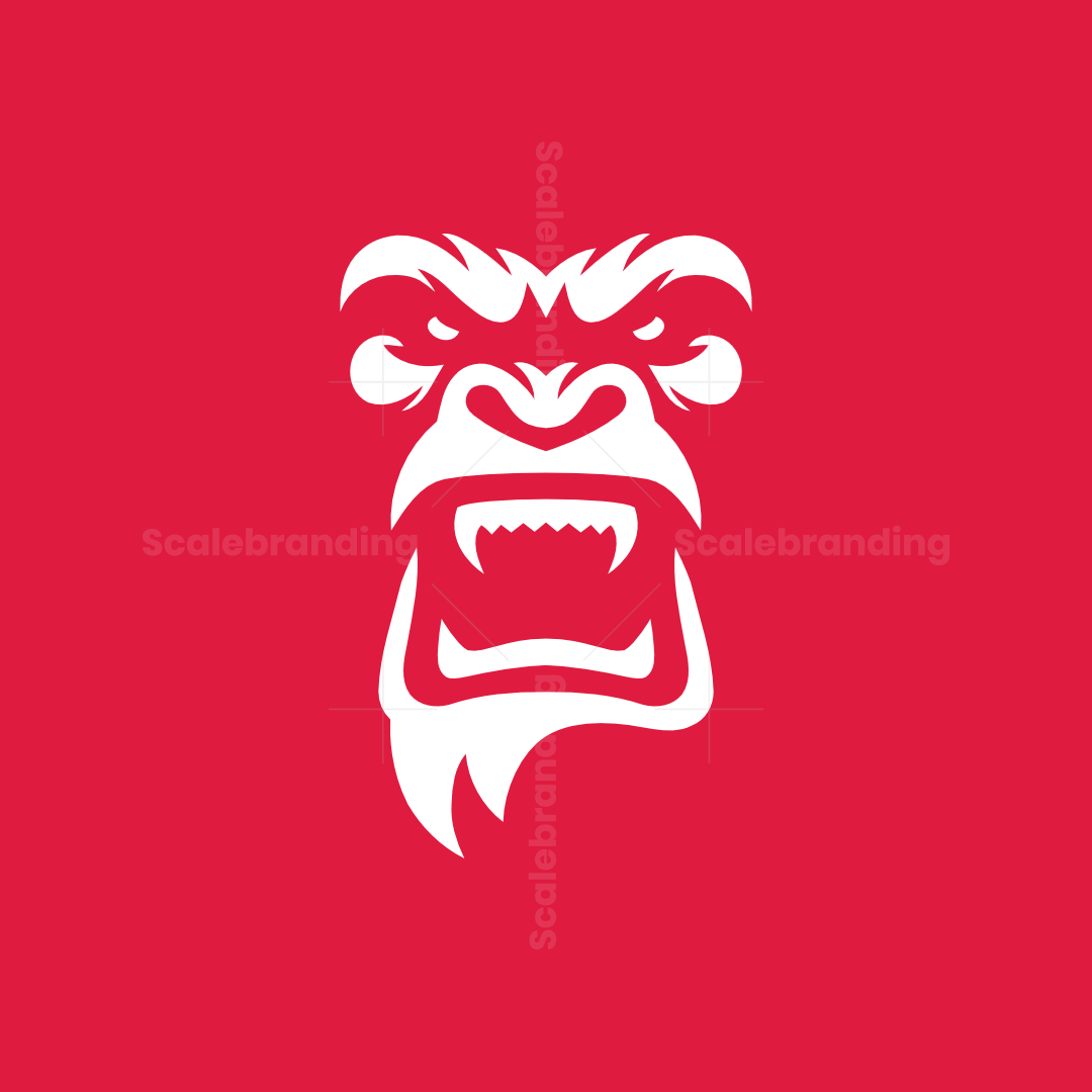 fierce a powerfull gorilla logos | Scalebranding
