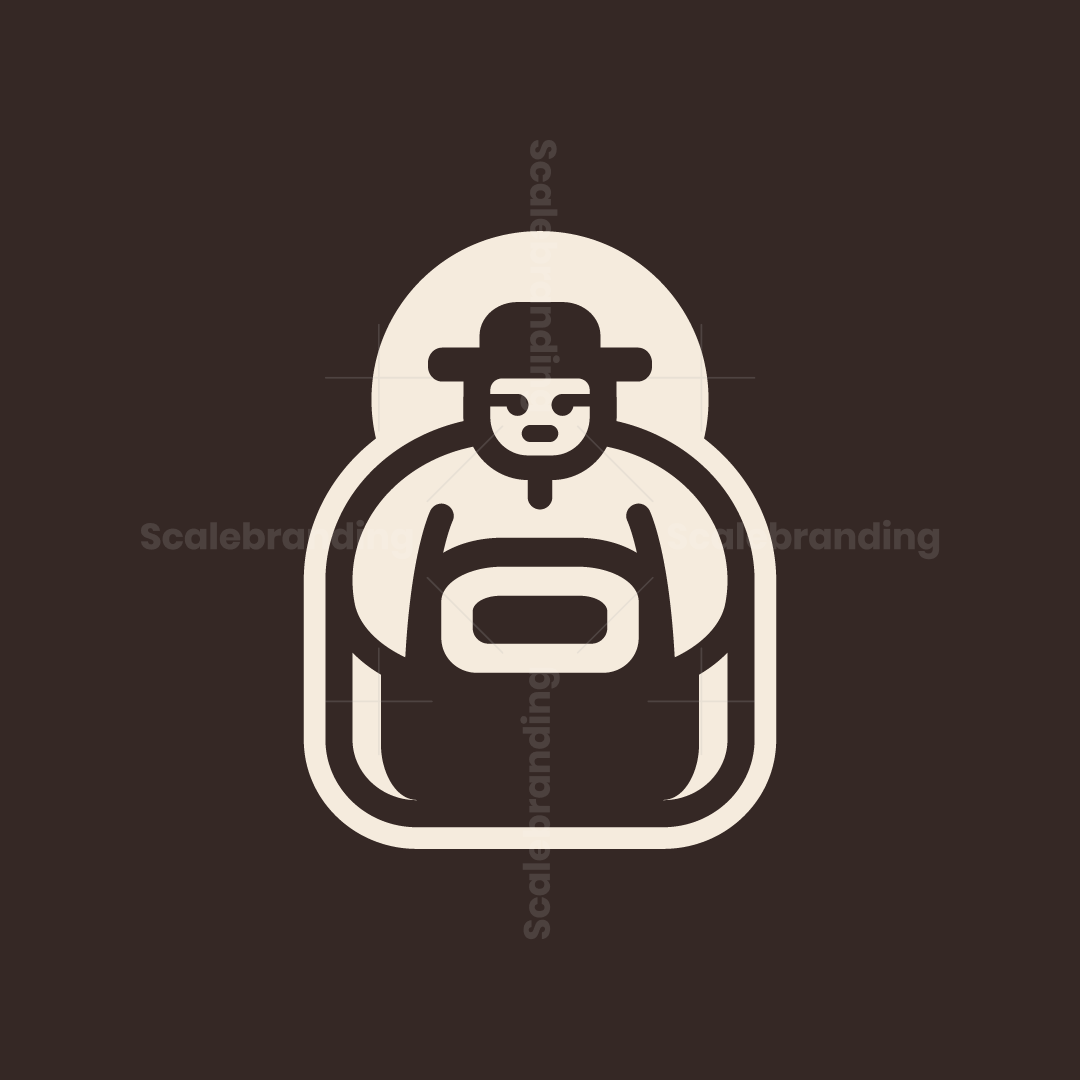 Japanese Sushi Sumo Cafe Logo | Scalebranding