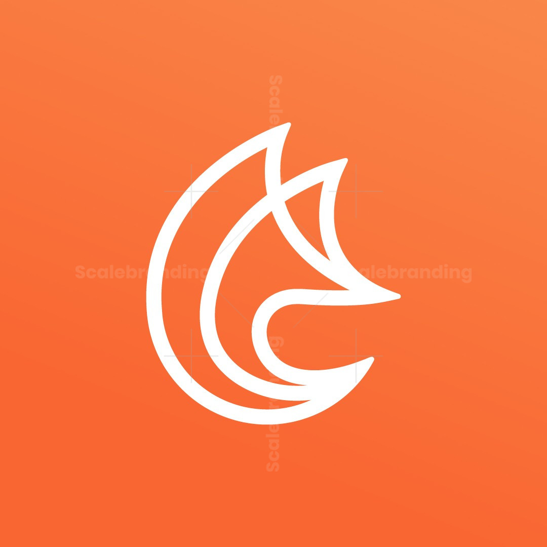 Letter C Fox Logo | Scalebranding