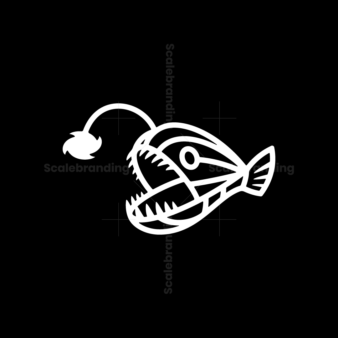 Angler Fish From Deep Logo | Scalebranding