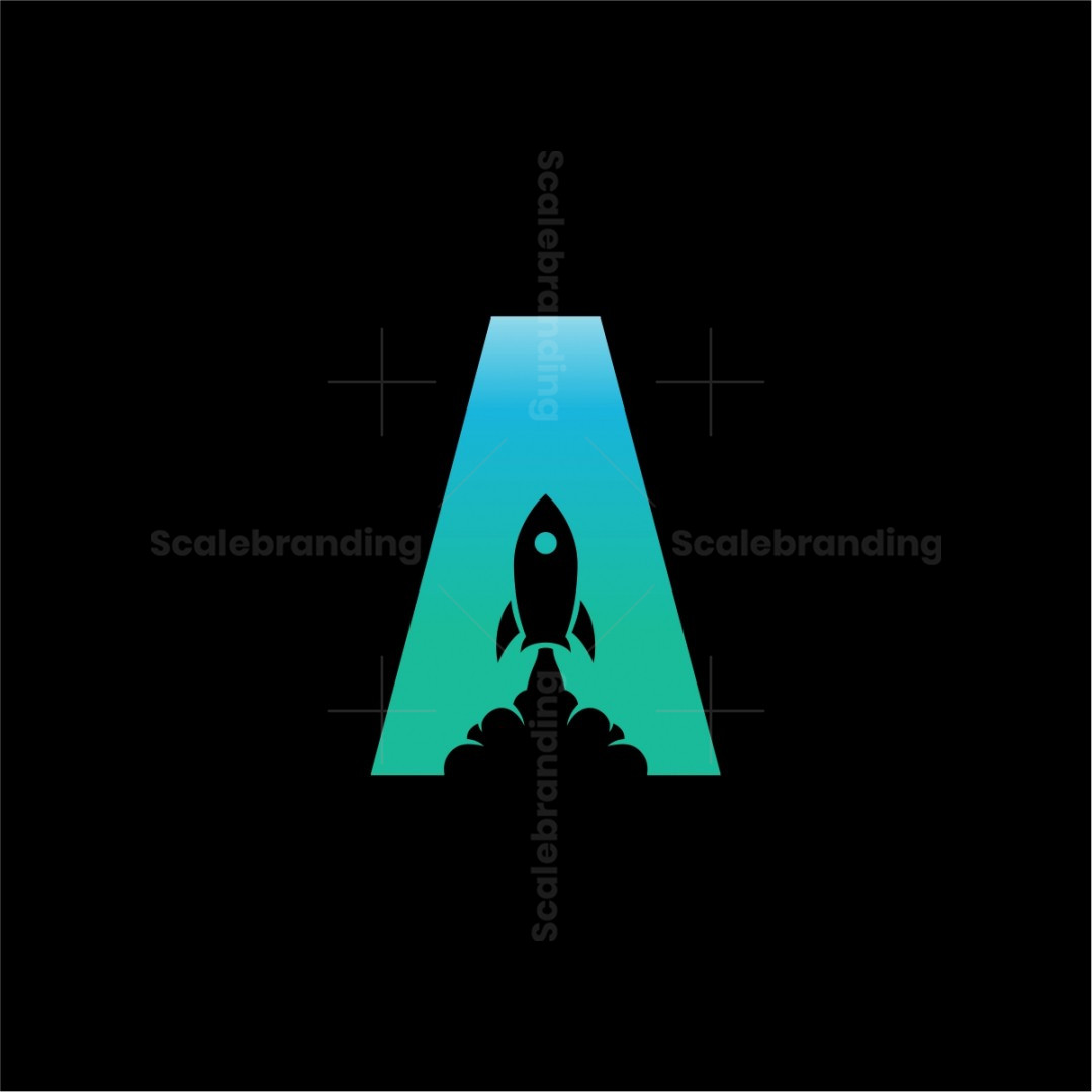 A rocket logo | Scalebranding