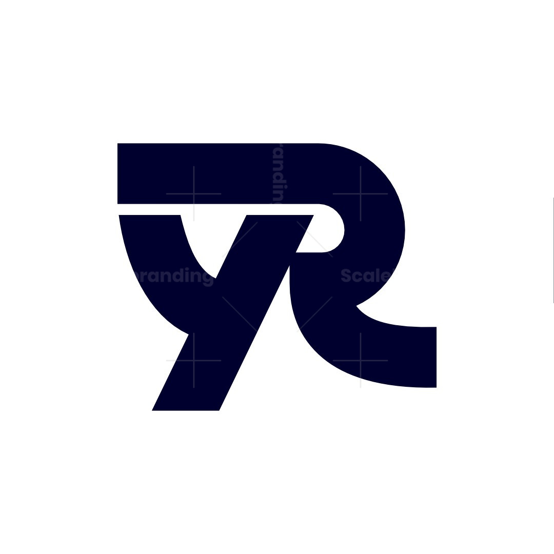 Stylish YR or RY logo | Scalebranding