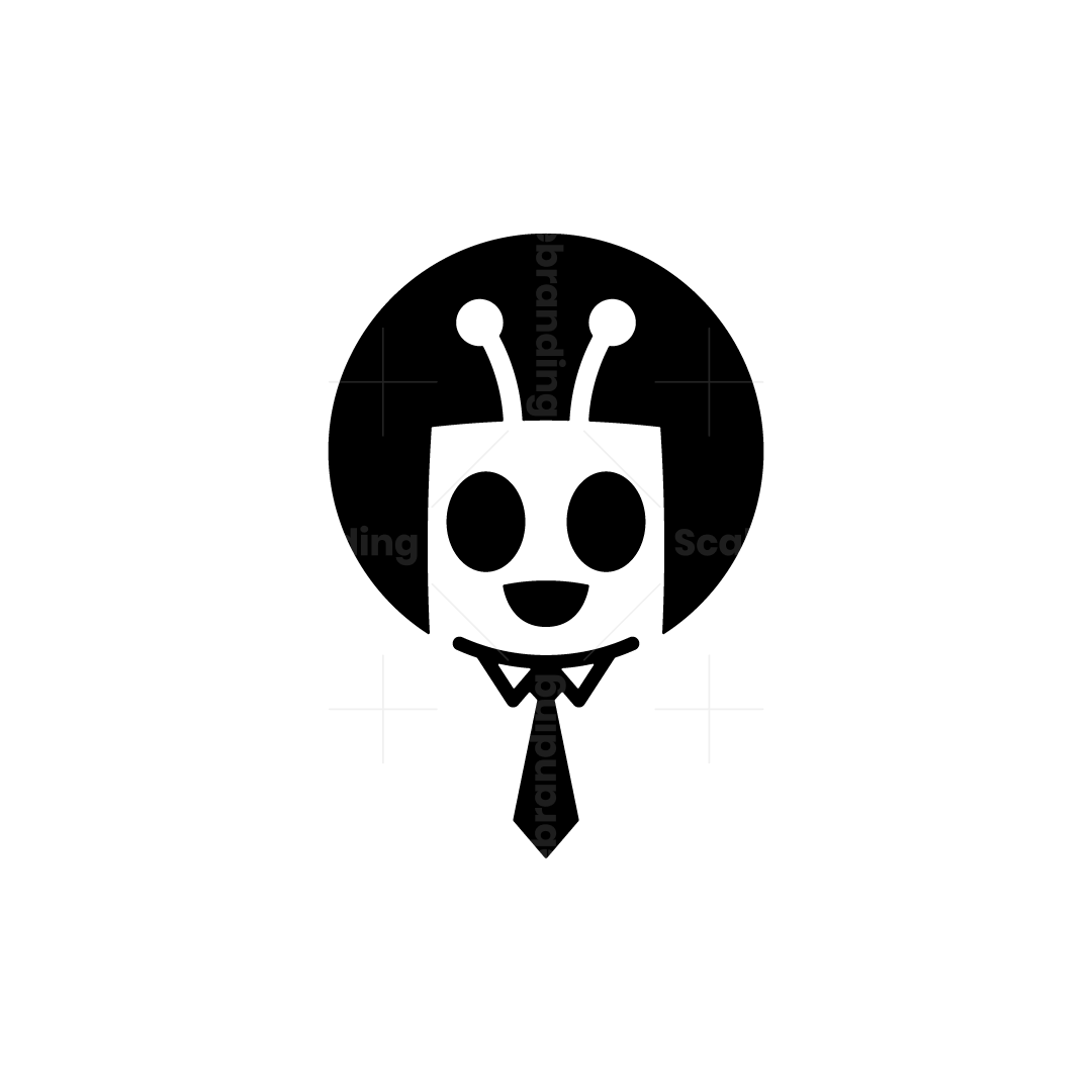 Cute Bot Worker Mascot Logo | Scalebranding
