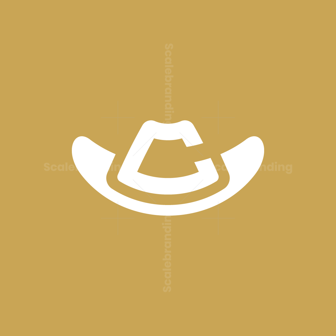 Letter C Cowboy Hat Logo | Scalebranding