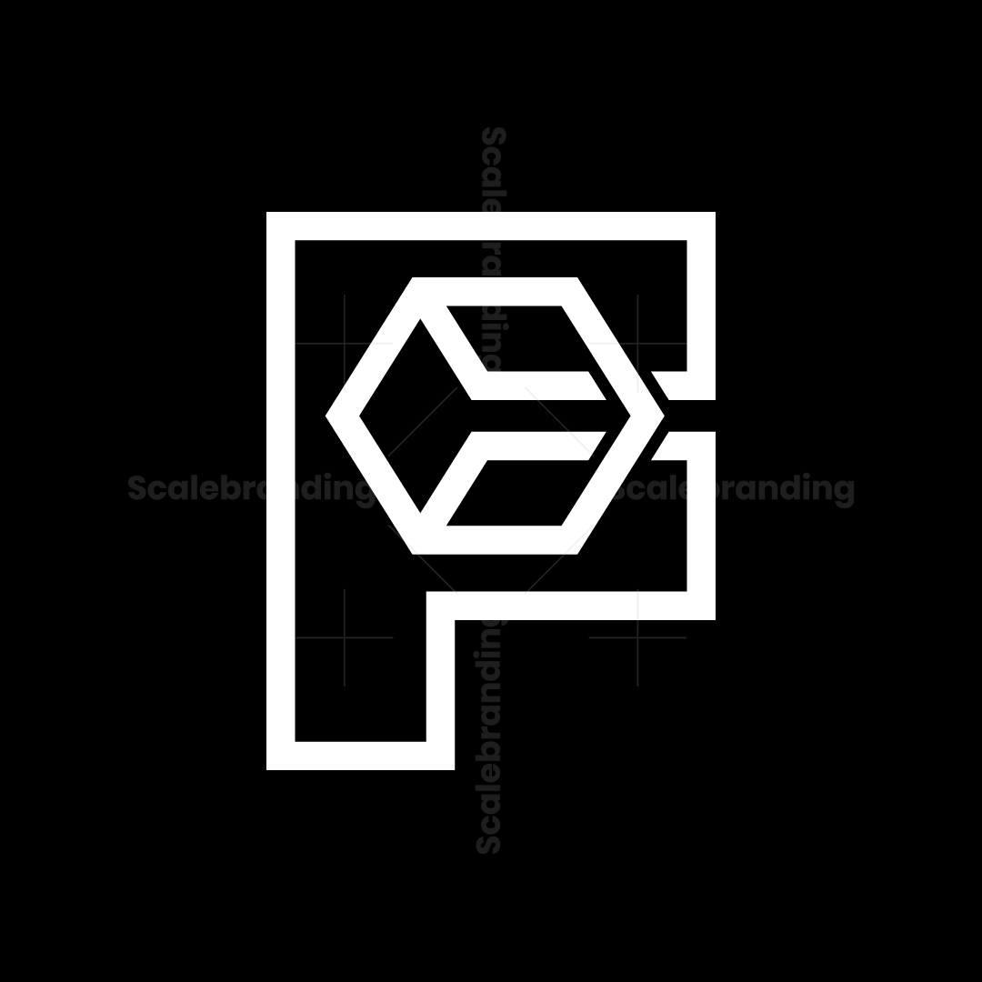 Modern Letter F Cube Logo | Scalebranding