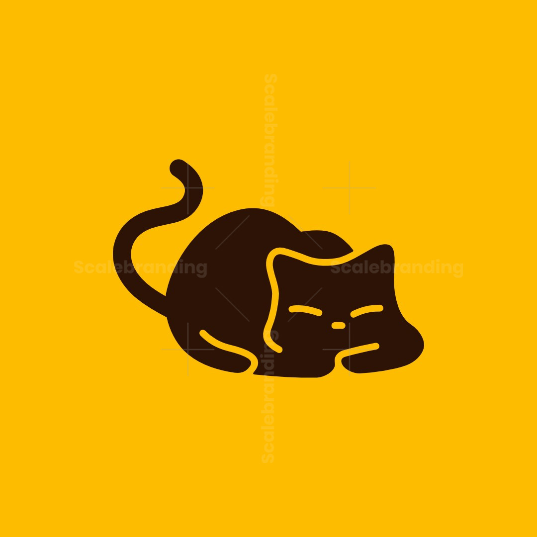 Sleeping Kitty Logo | Scalebranding