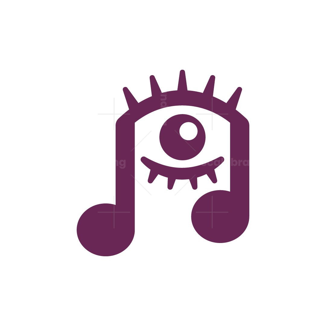 Music Note Eye Logo | Scalebranding