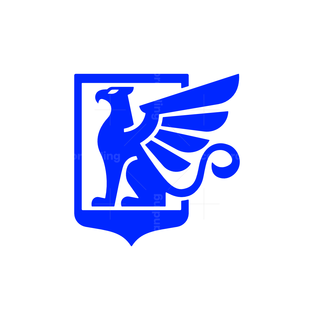 Modern Griffin Emblem logo | Scalebranding