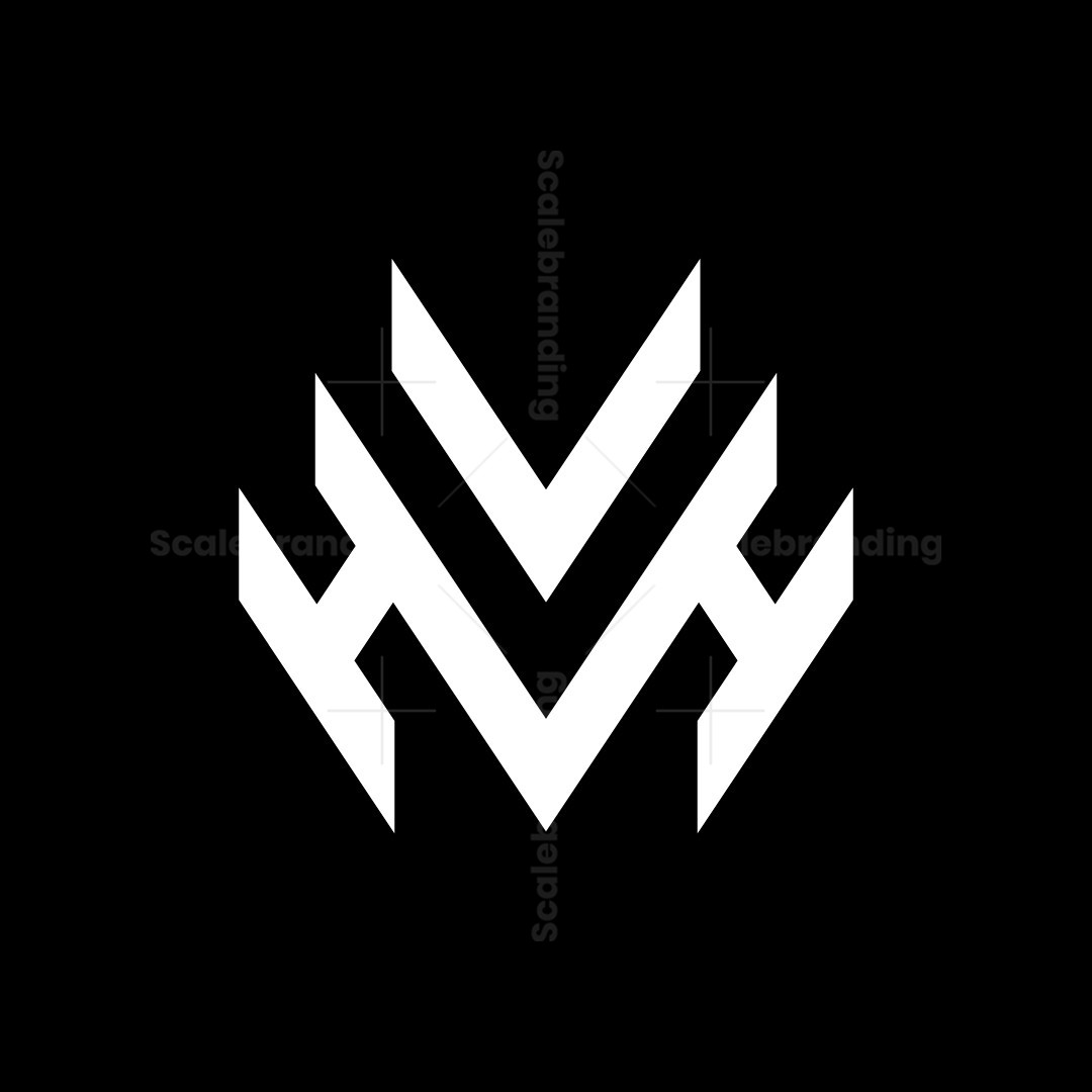 Letter HVH Logo | Scalebranding