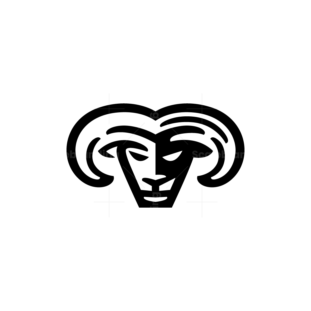 Black Ram Logo Cool Wild Goat Logo | Scalebranding