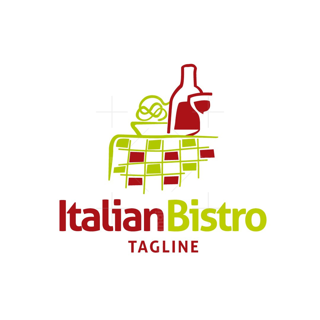 Italian Bistro Pasta Gourmet Restaurant Logo | Scalebranding