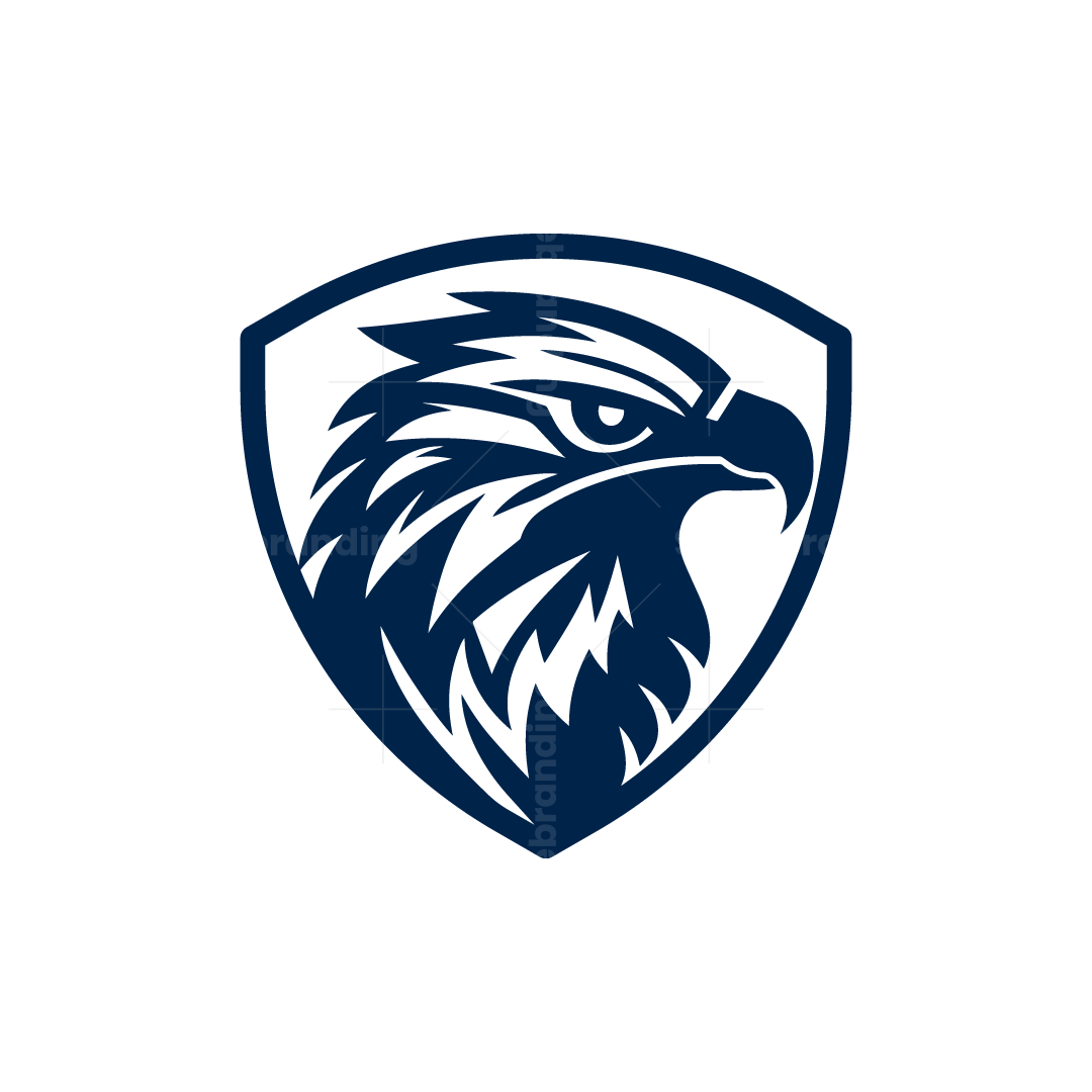 Elegant Fierce Eagle Shield Logo | Scalebranding