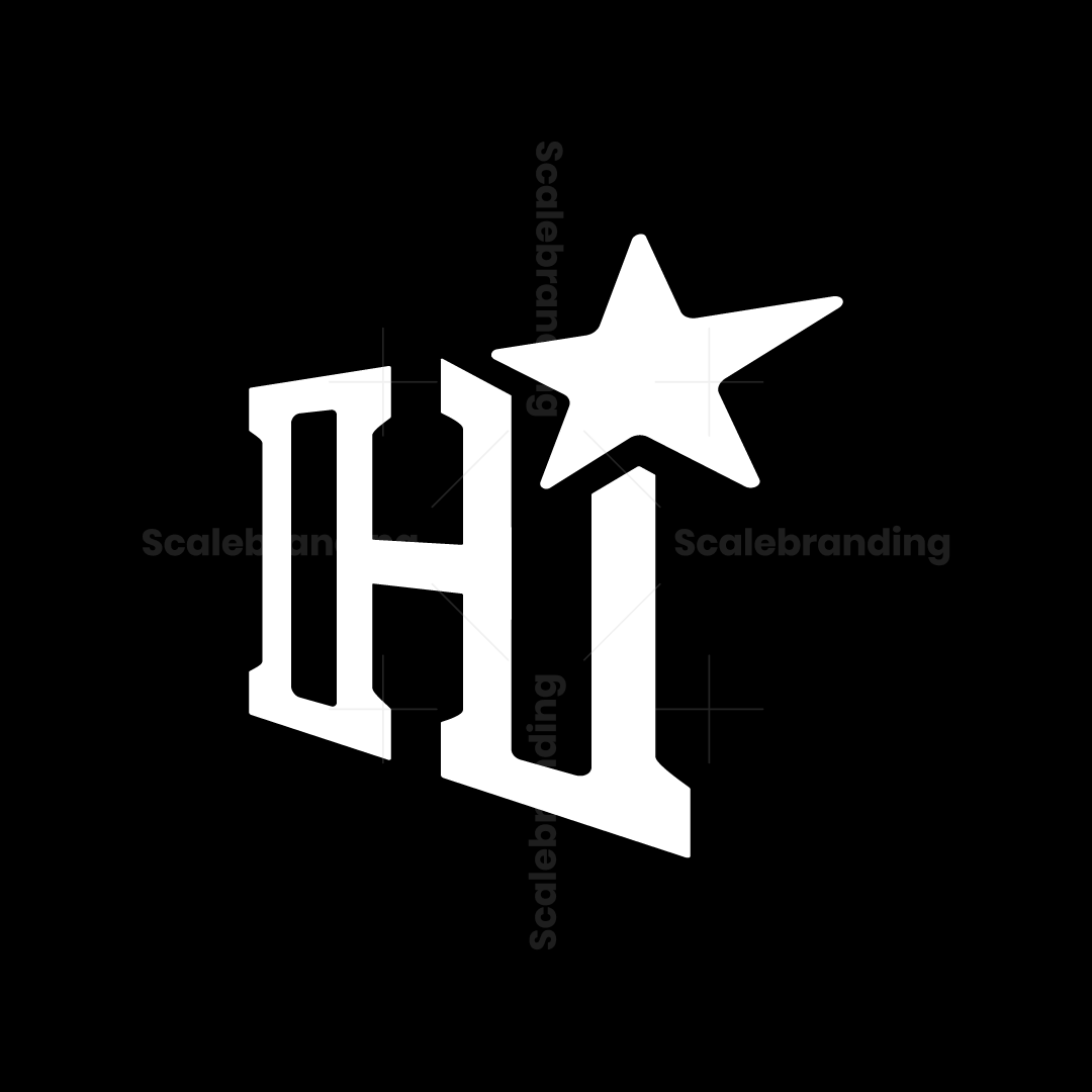 Star and Letter H Logo | Scalebranding