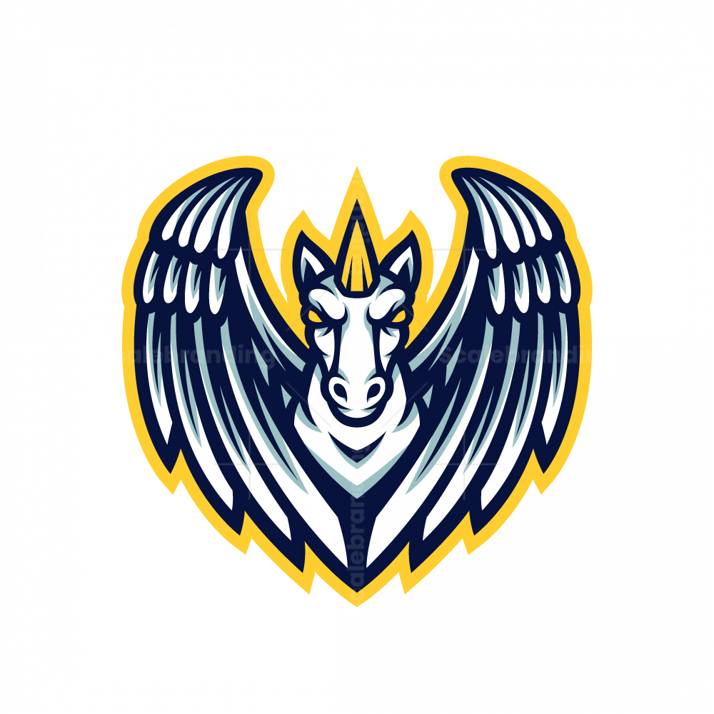 Pegasus Esport Mascot Logo | Scalebranding