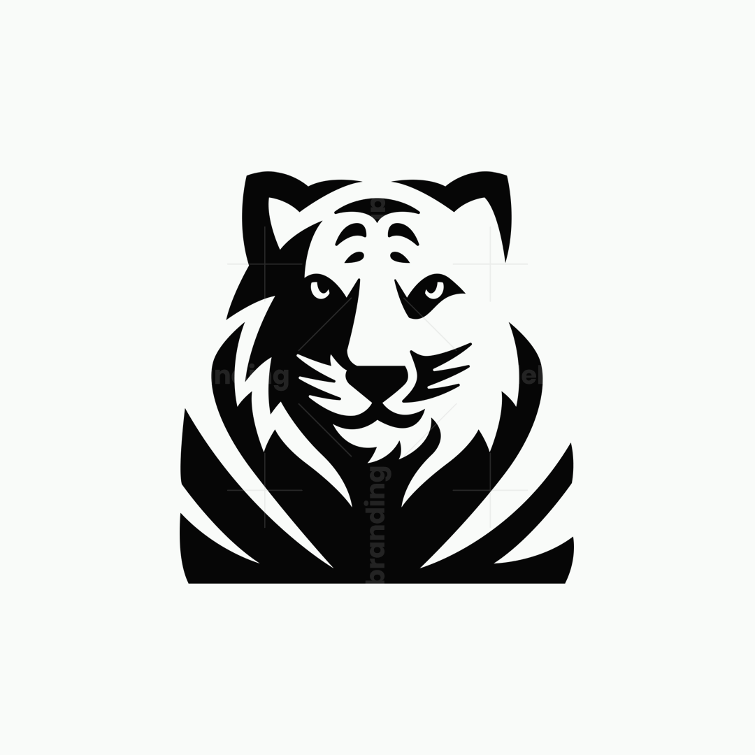 A Majestic Bengal Tiger Logo | Scalebranding