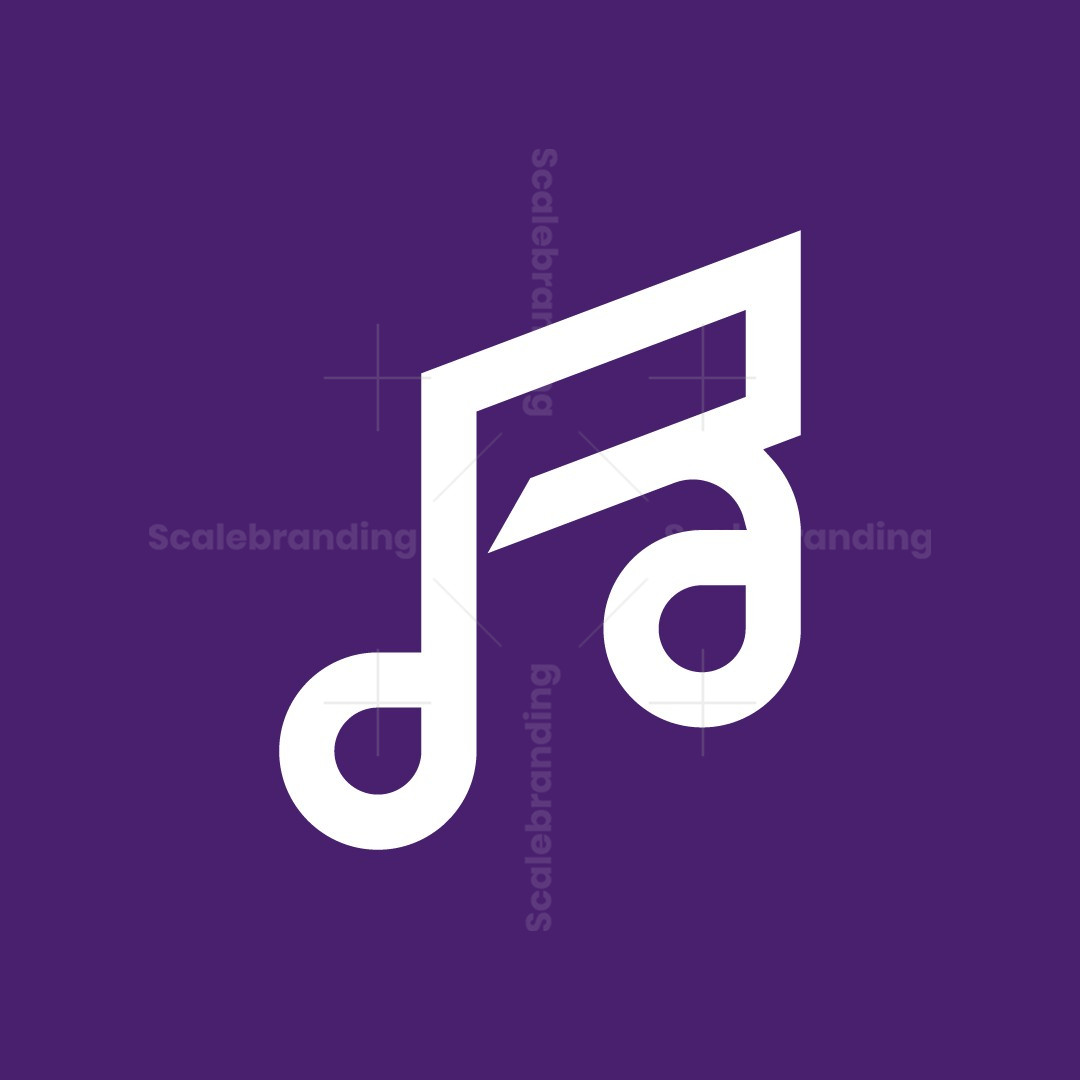 R music Logo | Scalebranding