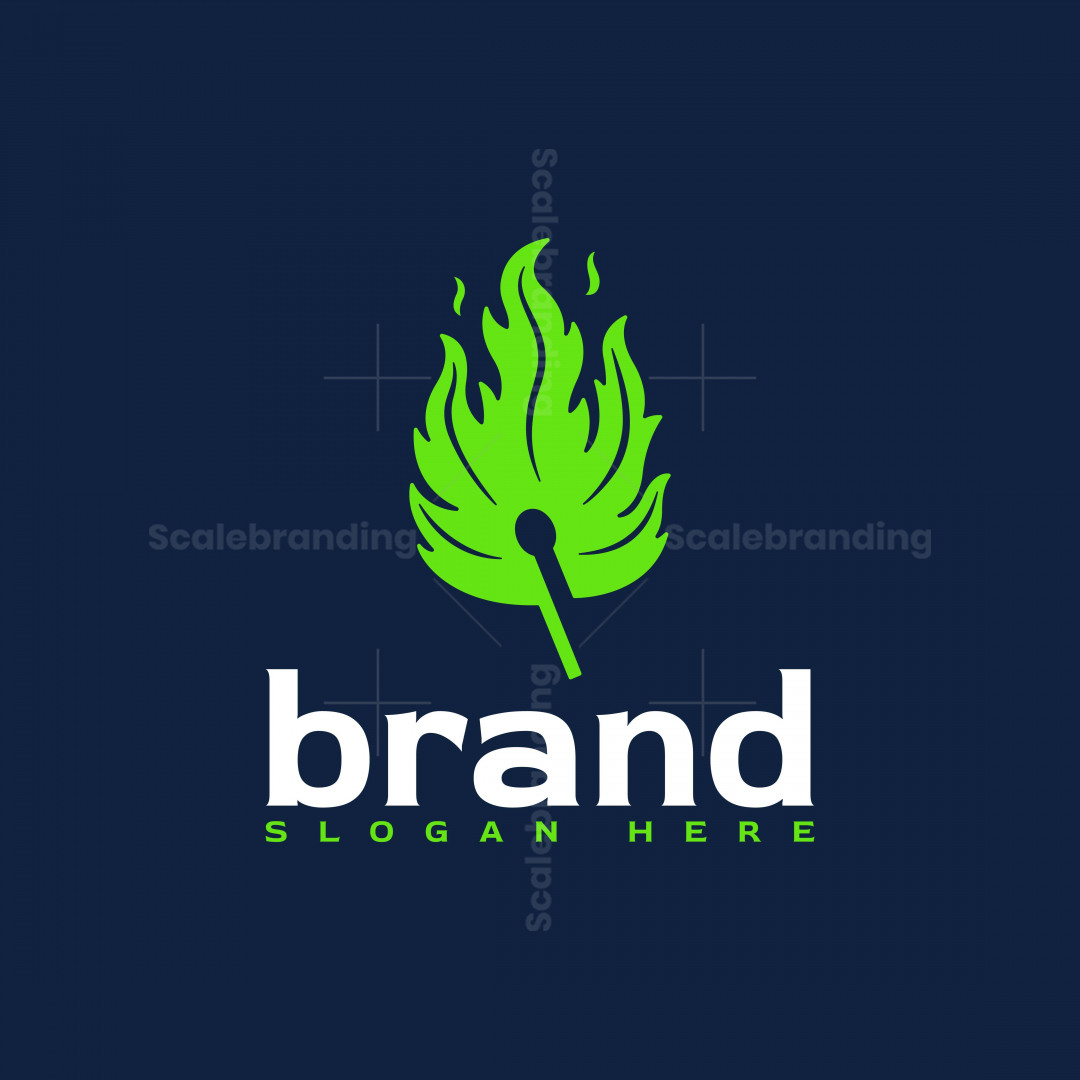 Fire Cannabis Logo | Scalebranding