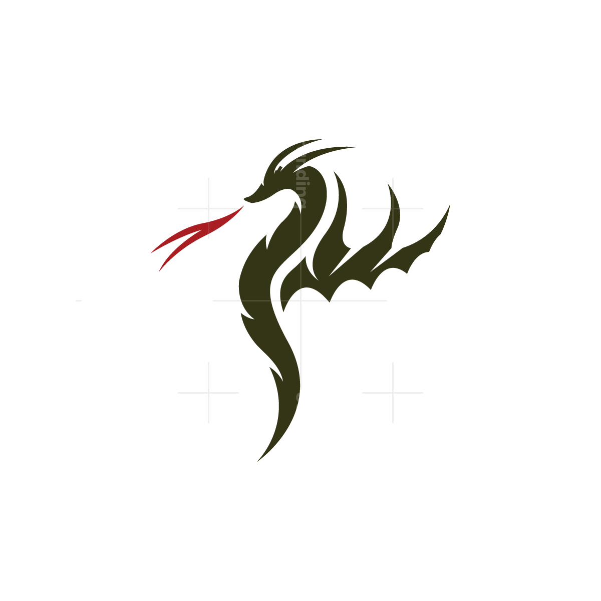 Fire Dragon Logo Dragon Logo Design | Scalebranding
