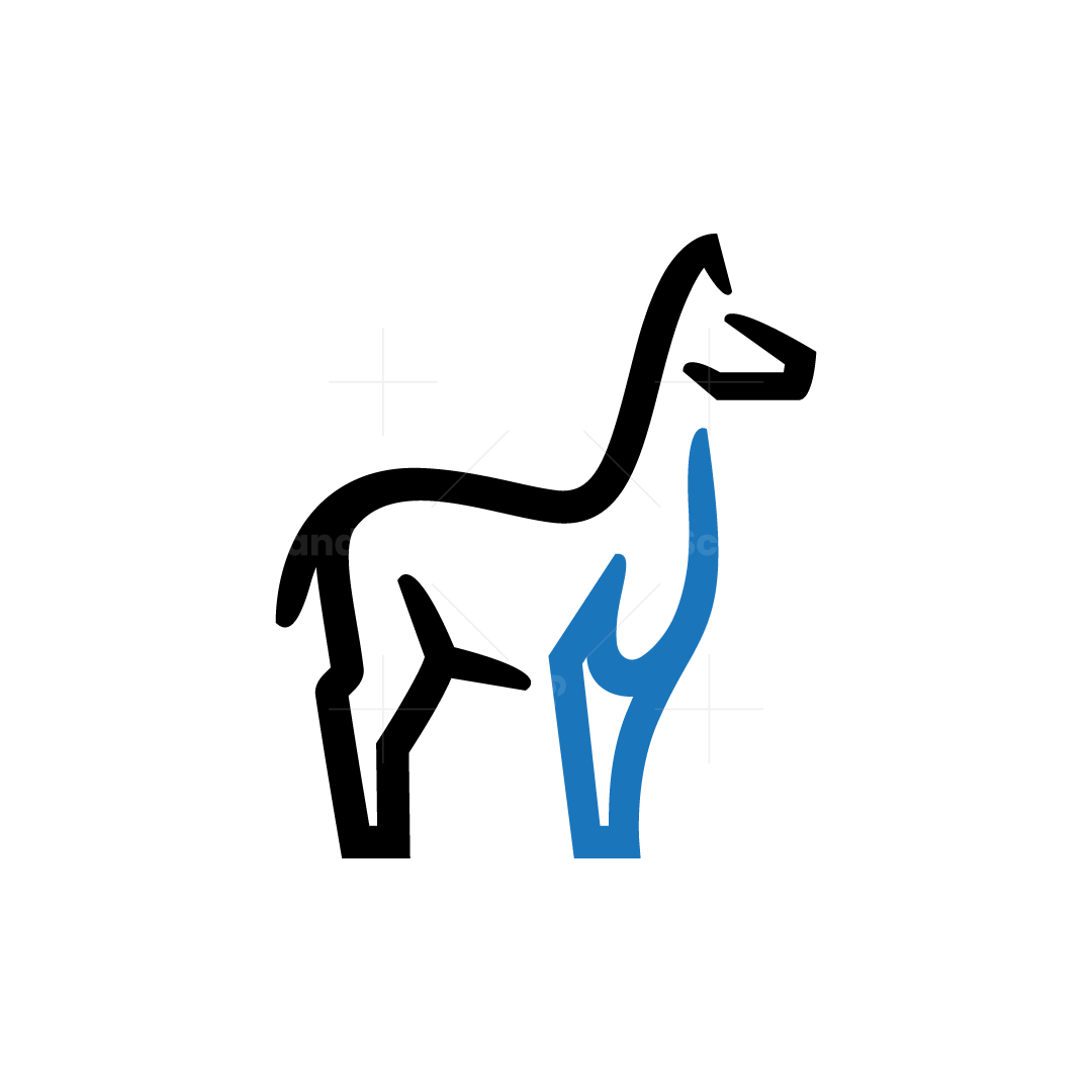 Care Llama Logo Hand Llama Logo | Scalebranding