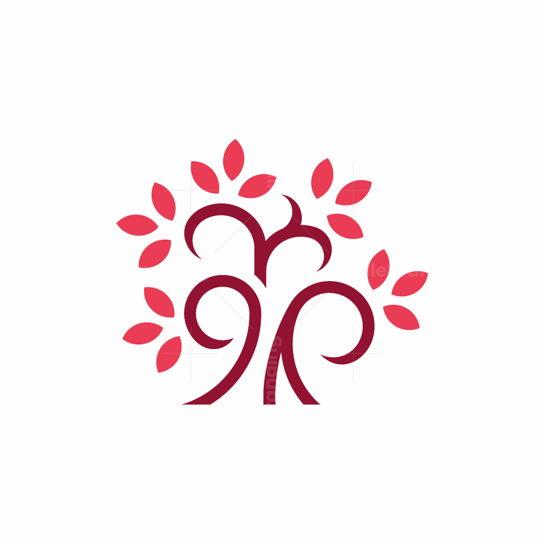 Beautiful Minimalist Tree Mark Logo | Scalebranding