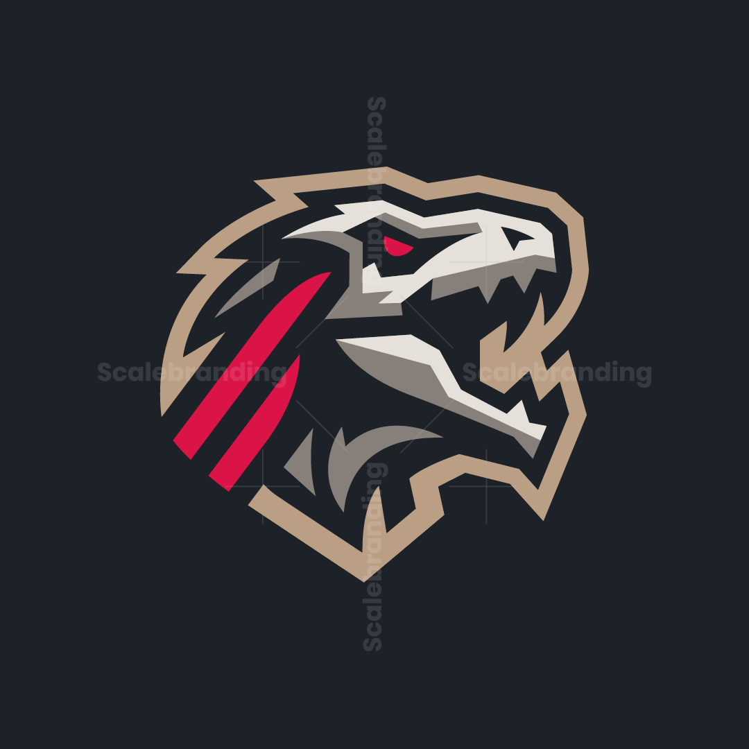 Dinosaur Head Esport Club Logo | Scalebranding