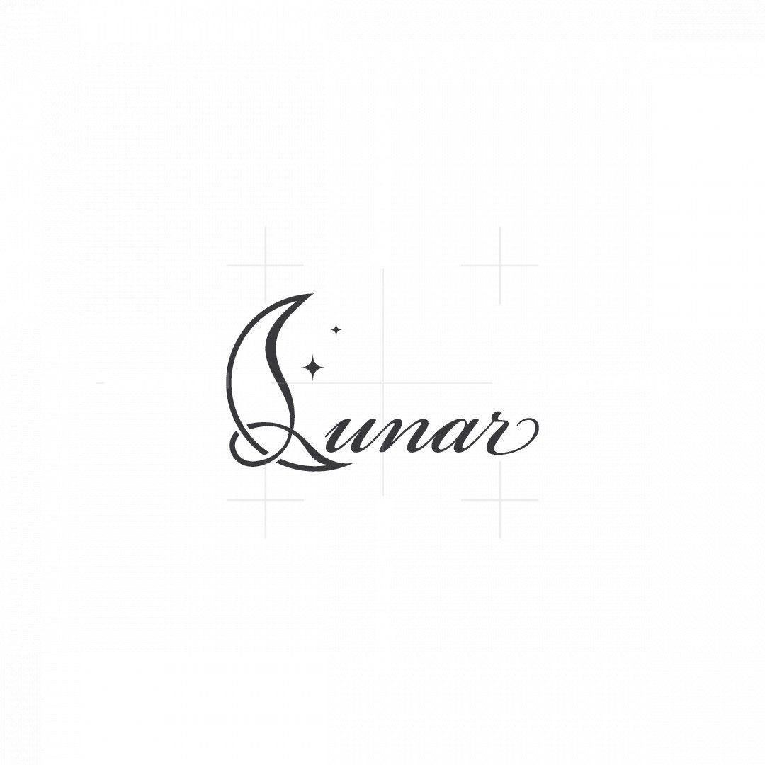 Letter L Lunar Symbol Logo | Scalebranding