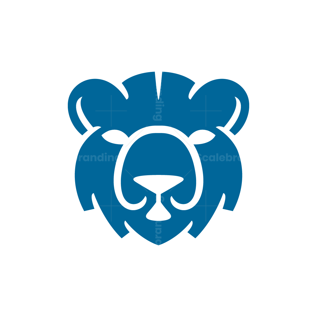 Wild Bear Logo Design Black Head Bear Logo | Scalebranding
