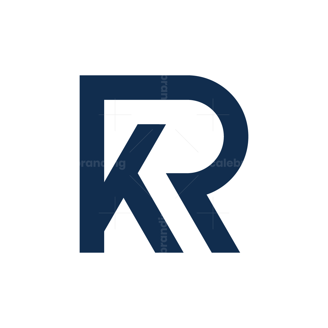 Letters KR or RK Modern Logo | Scalebranding