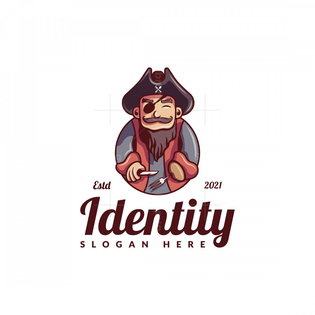 Pirate Restaurant Logo